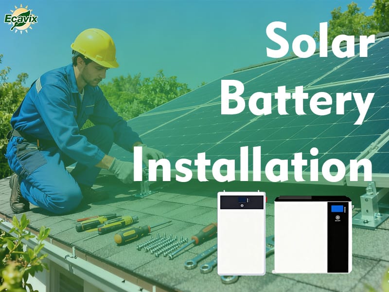 Solar Battery Installation: The Complete Guide for Homeowners - Ecavix